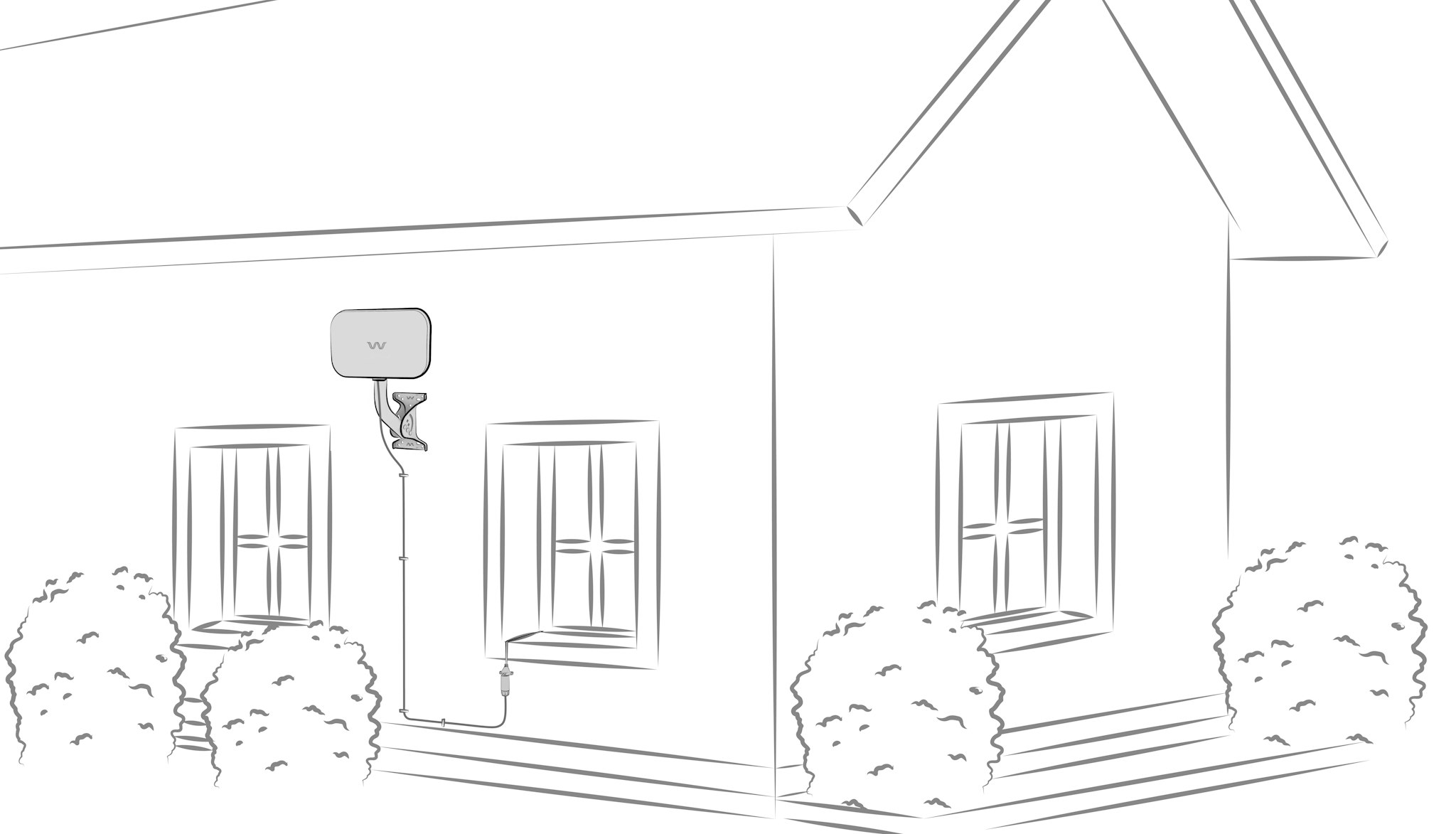 How to Run Ethernet Outside for Starlink Without Drilling Holes